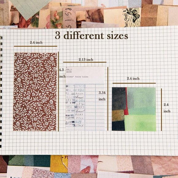 Art | New Scrapbook Paper 36pcs Small Earth Tones Scrapbooking Paper ...